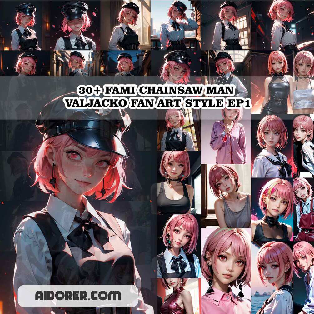 30+ FAMI CHAINSAW MAN VALJACKO FAN ART STYLE EP1