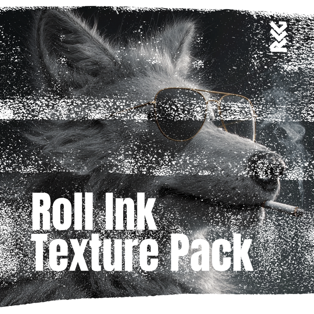 8 Extra Roll Ink Texture