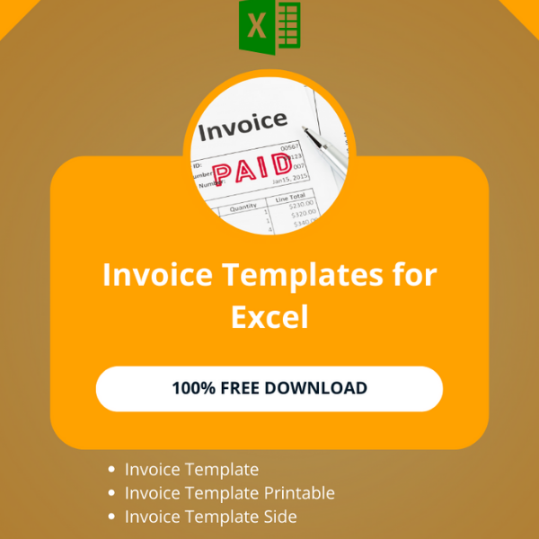 100% Editable Invoice Templates – Free, Ready-to-Use Excel Tools! 📊