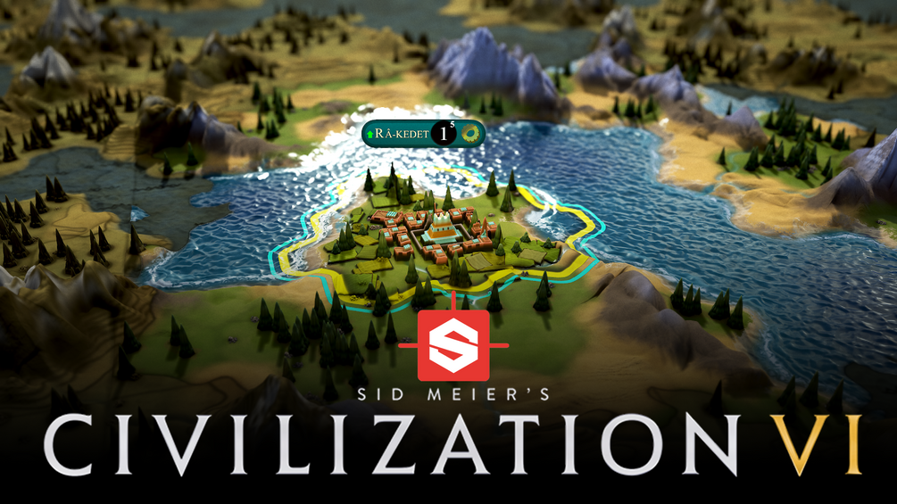 Civilization VI Substance Designer Fan Art