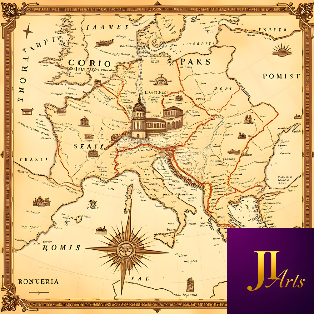 Ancient Map - Digital Printable Images for Wallpapers, Home Décor ...