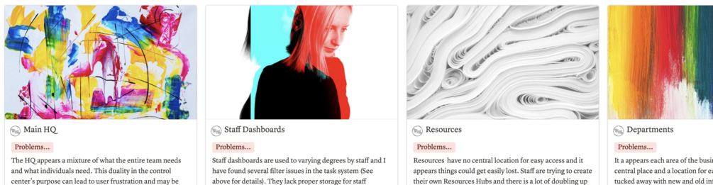 Audit - Template and Workspace - Evaluation and Solutions