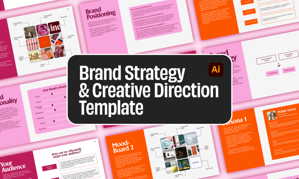 Brand Strategy & Creative Direction Template | Branding Extensive ...