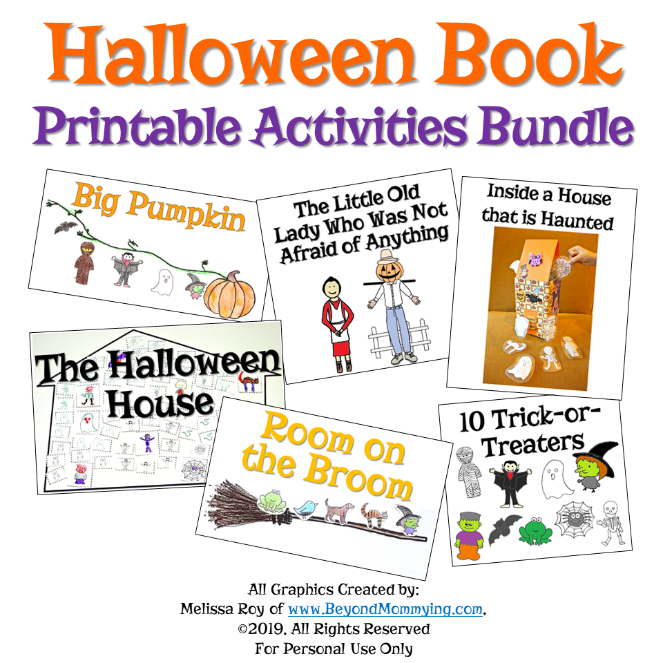 Halloween Book Activity Bundle