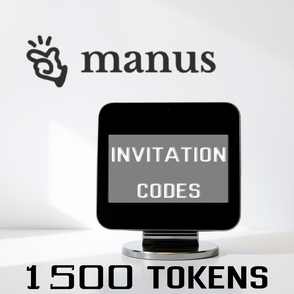 Manus Early Access Invite Code (1500 tokens) | AI Chatbot Beta Access