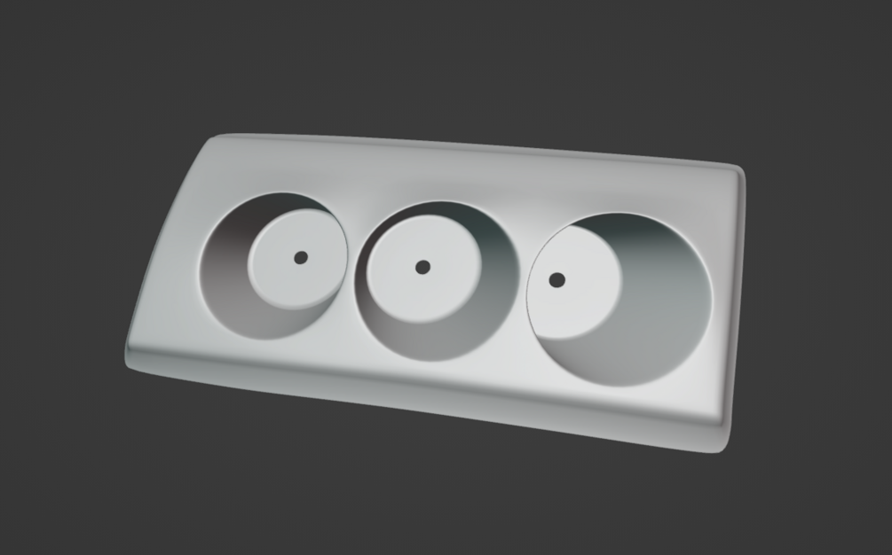 (JZA80) Top Secret pass. airbag gauge pod for GTS model