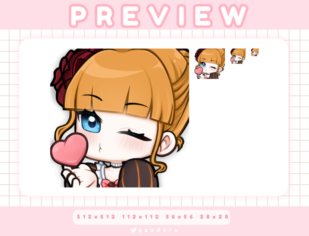 Beatrice single emote