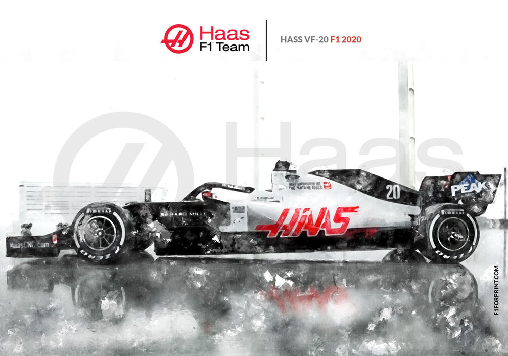 Hass F1 - VF20 (2020) - Digital Art (Augusto Cuestas)