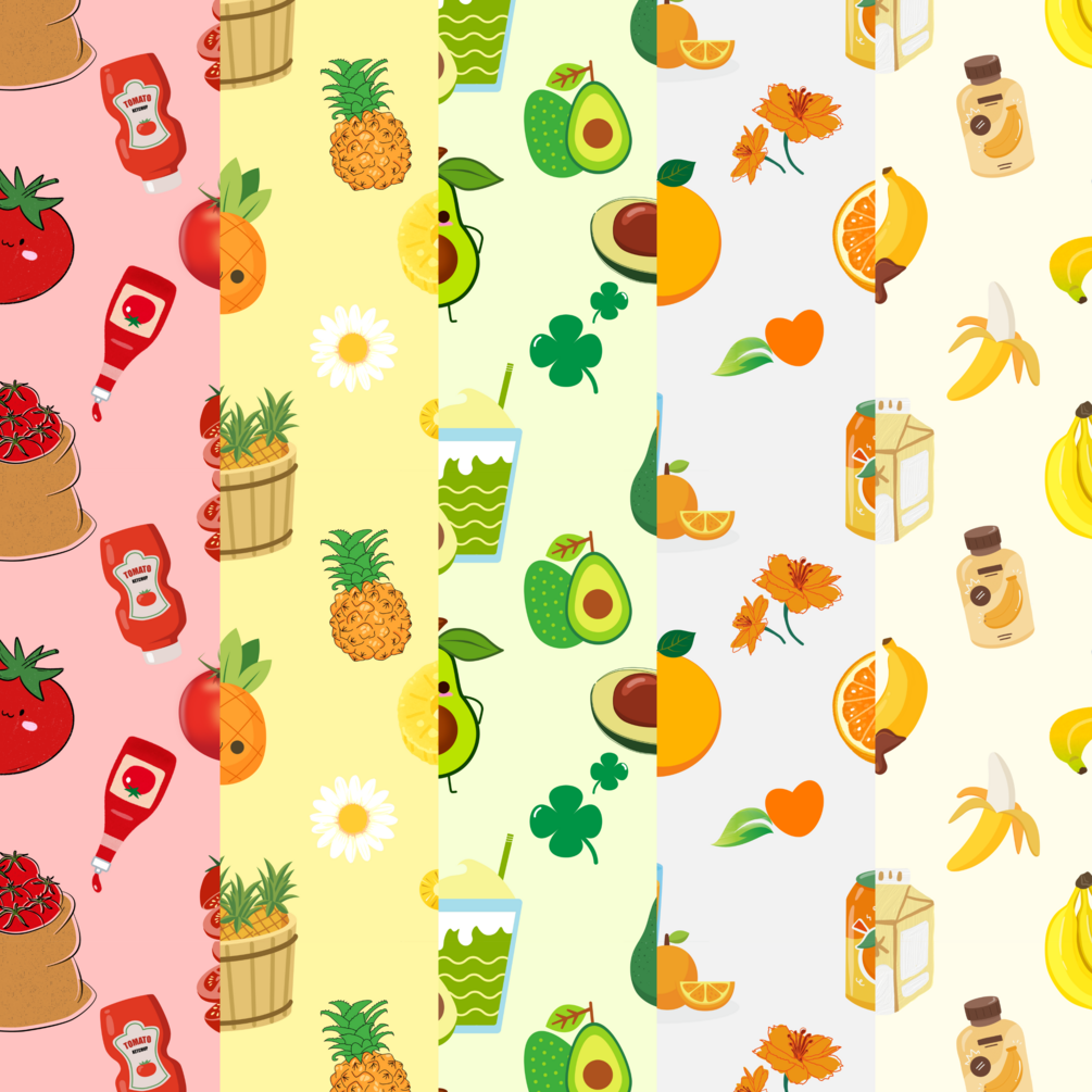 Juicy Patterns: Delicious Fruit Designs for Digital Art
