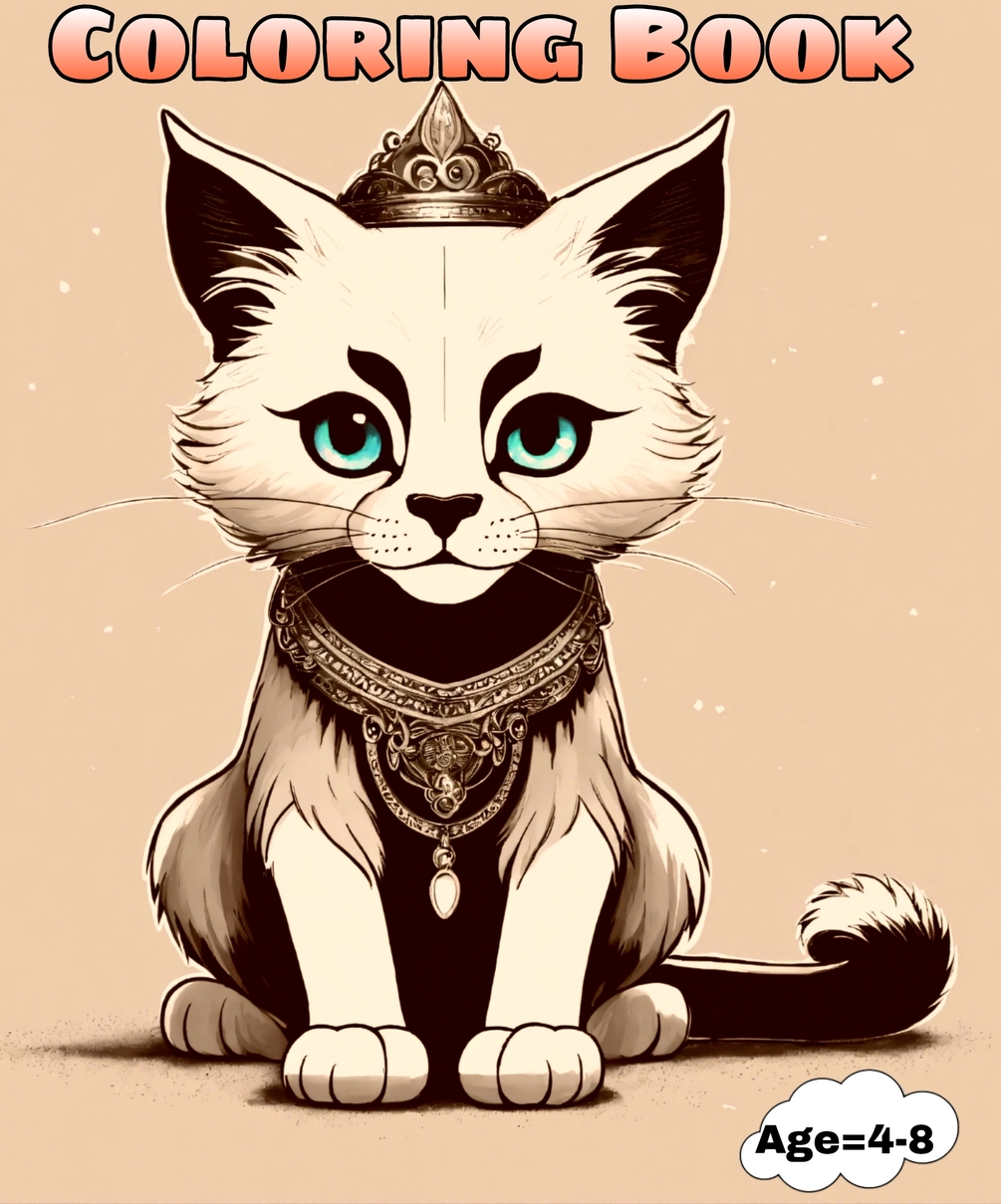 Cat Colouring Book