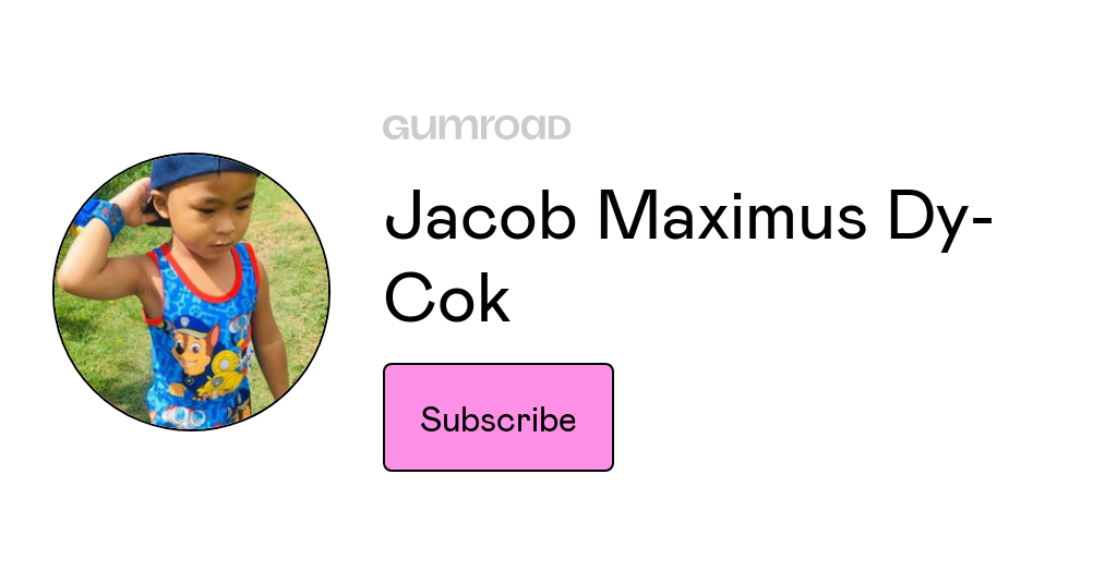 Jacob Maximus Dy-Cok