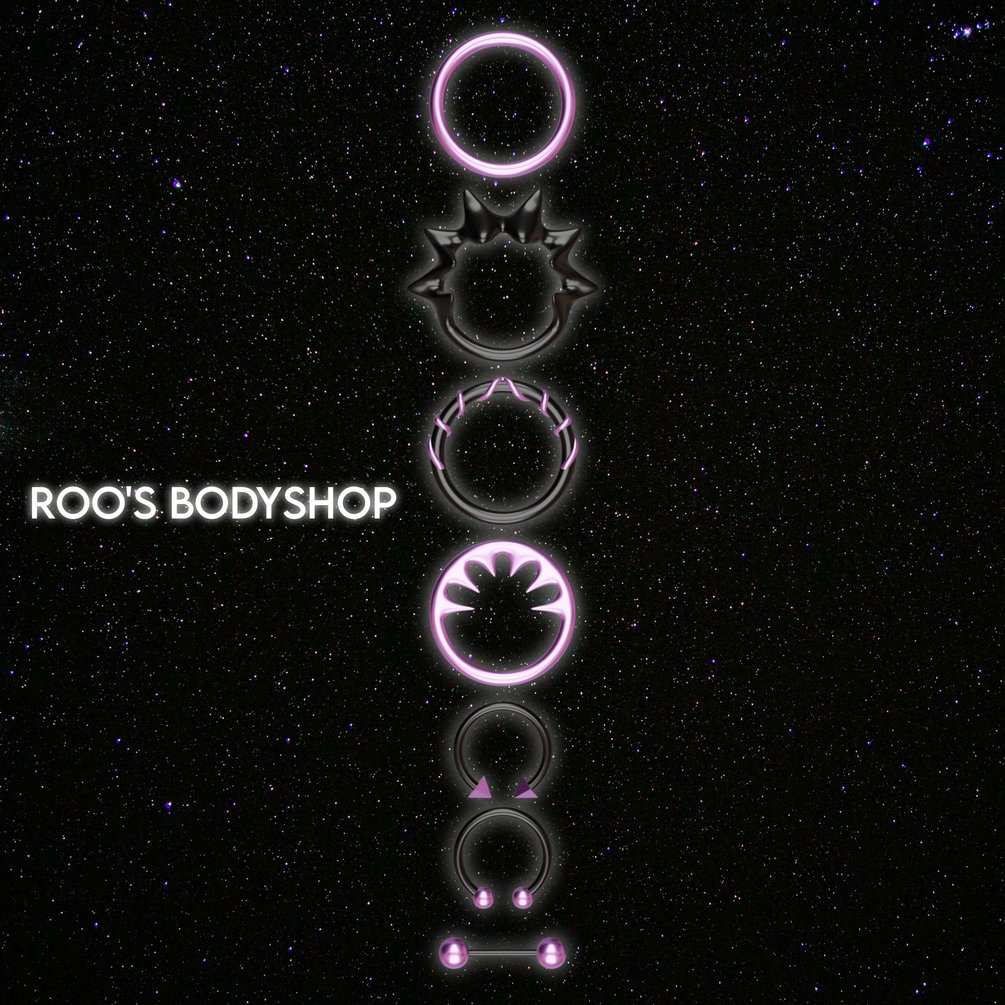 Custom Piercing Pack (VRChat)