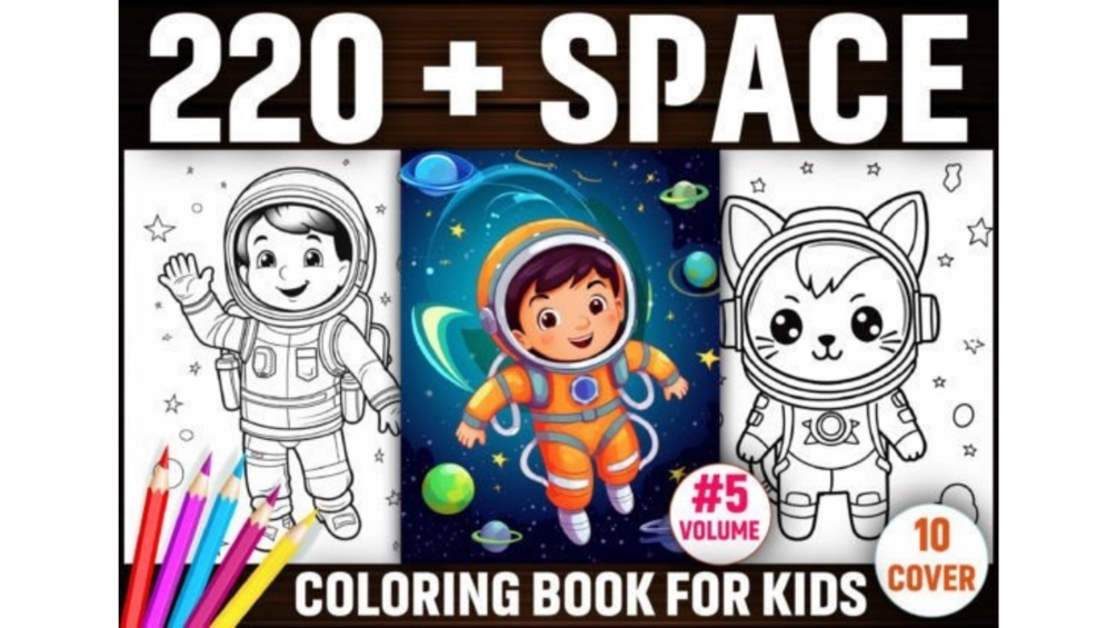 About 200+ Space Coloring Pages for Kids