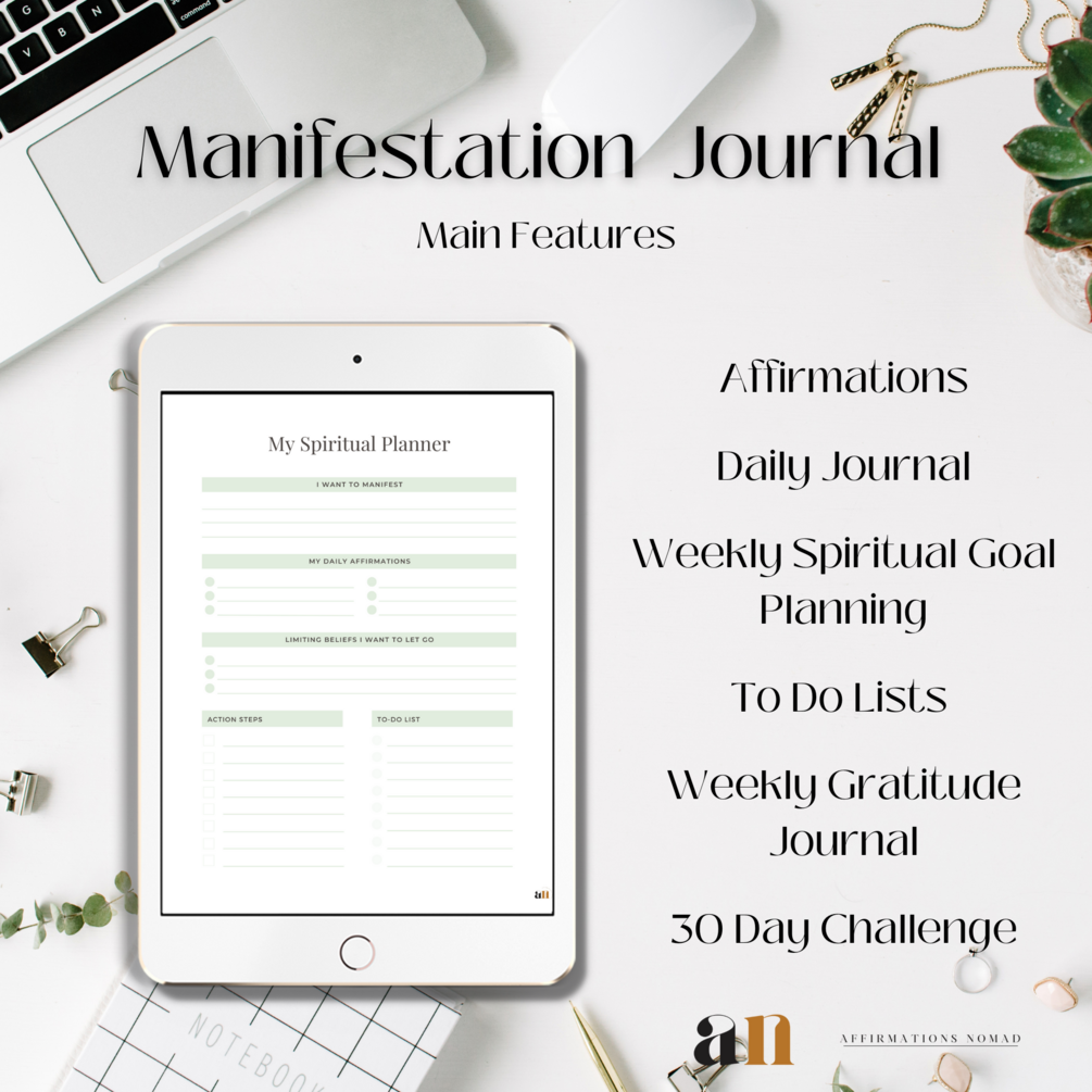 Digital Manifestation Journal | Manifest Your Dream Life | Spiritual ...