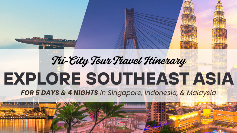 EXPLORE SOUTHEAST ASIA - Tri-City Tour One-Page Pocket Itinerary for ...