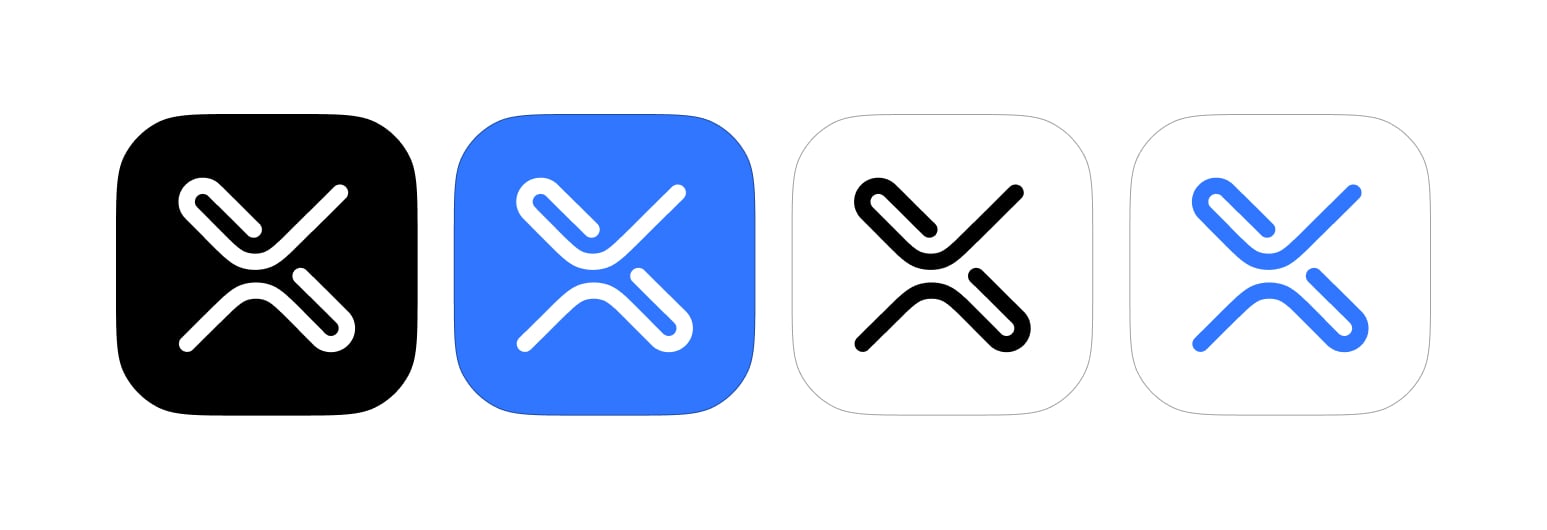 X Social Media Alternative Icon Set