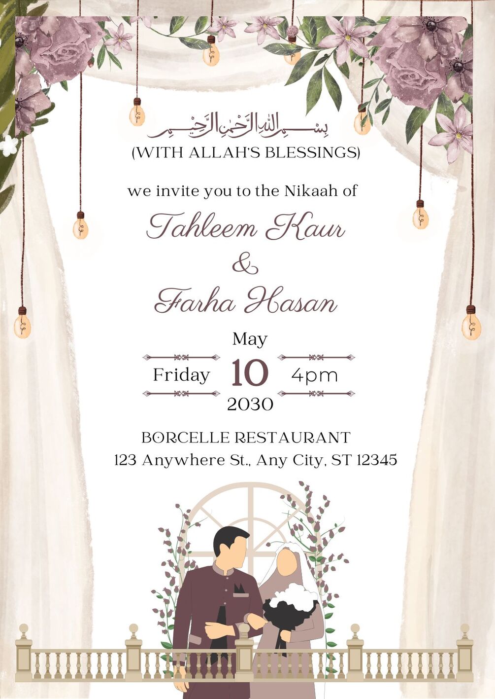 Canva templets: "Aangan Say Aisle | آنگن سے آئزل"