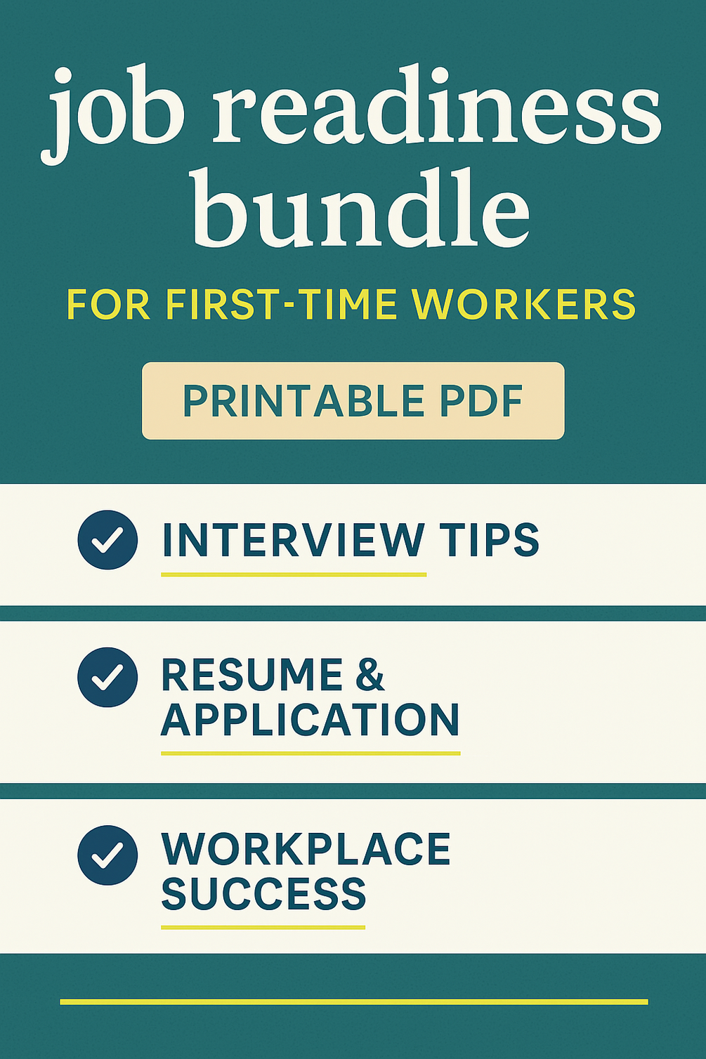 Job Prep Toolkit: Interview, Resume & Workplace Success