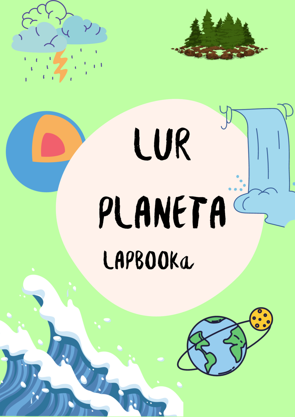 LUR PLANETA Banakako Lapbook-a