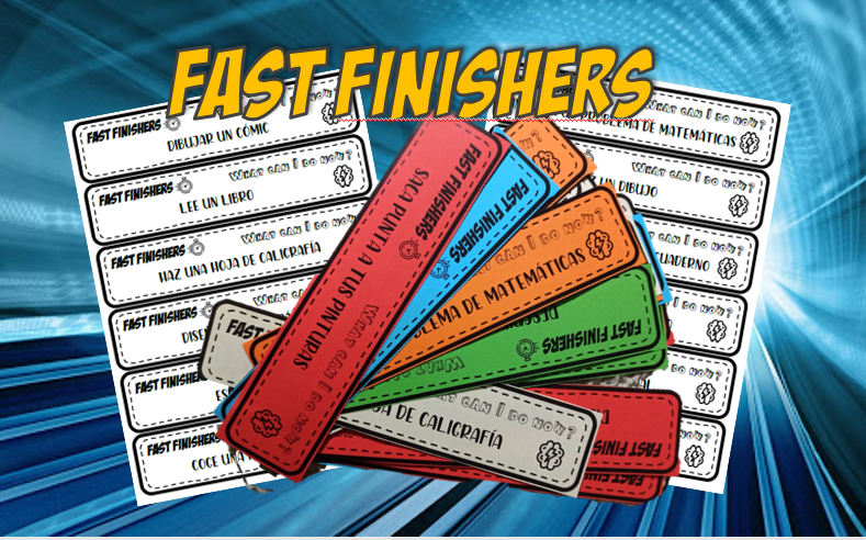 Fast finishers ¿Qué hago ahora?