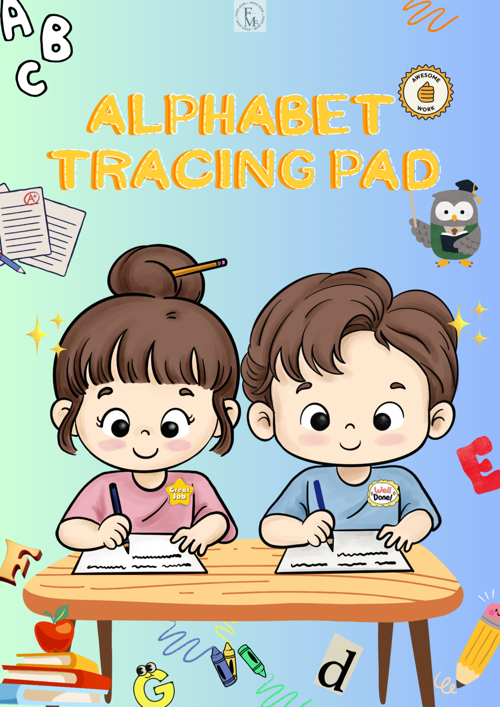 Educational/Learning material 1: Alphabet Tracing Pad