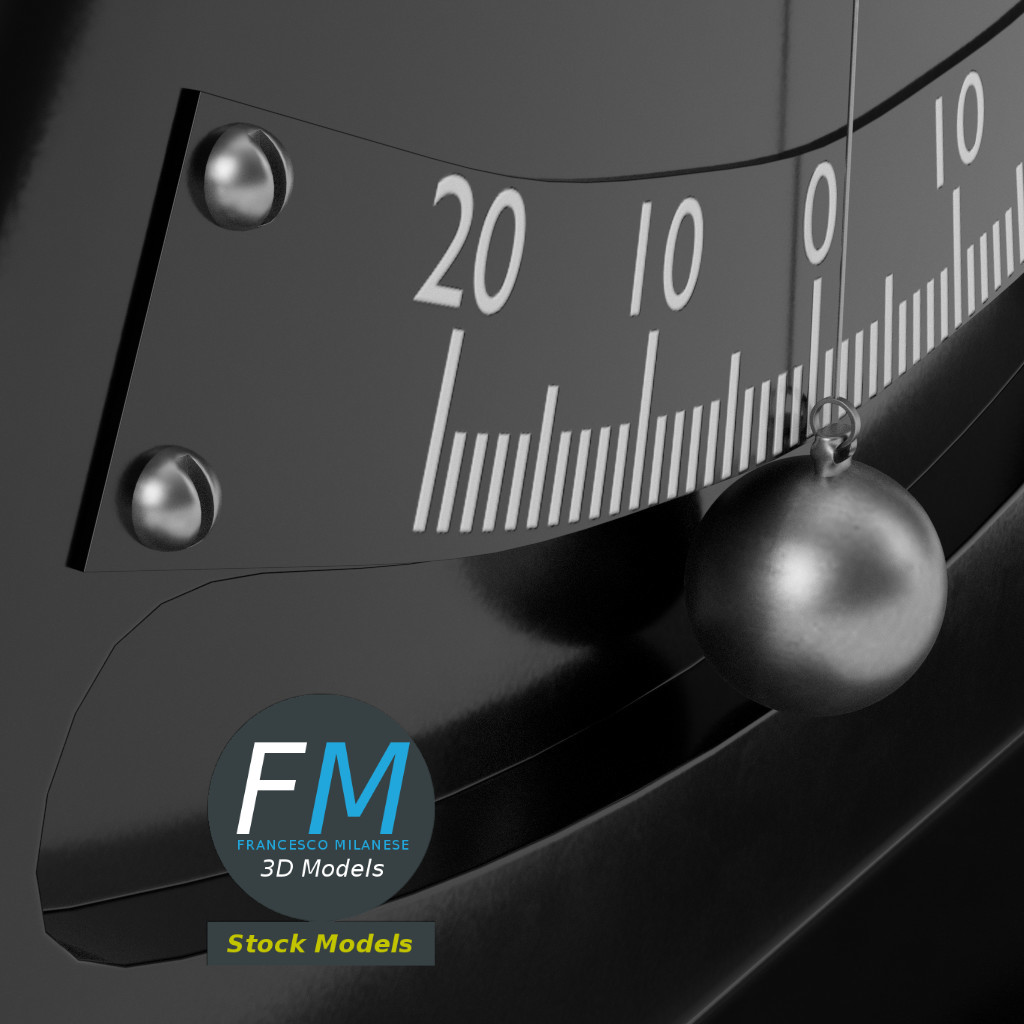 3D MODEL - Simple inclinometer