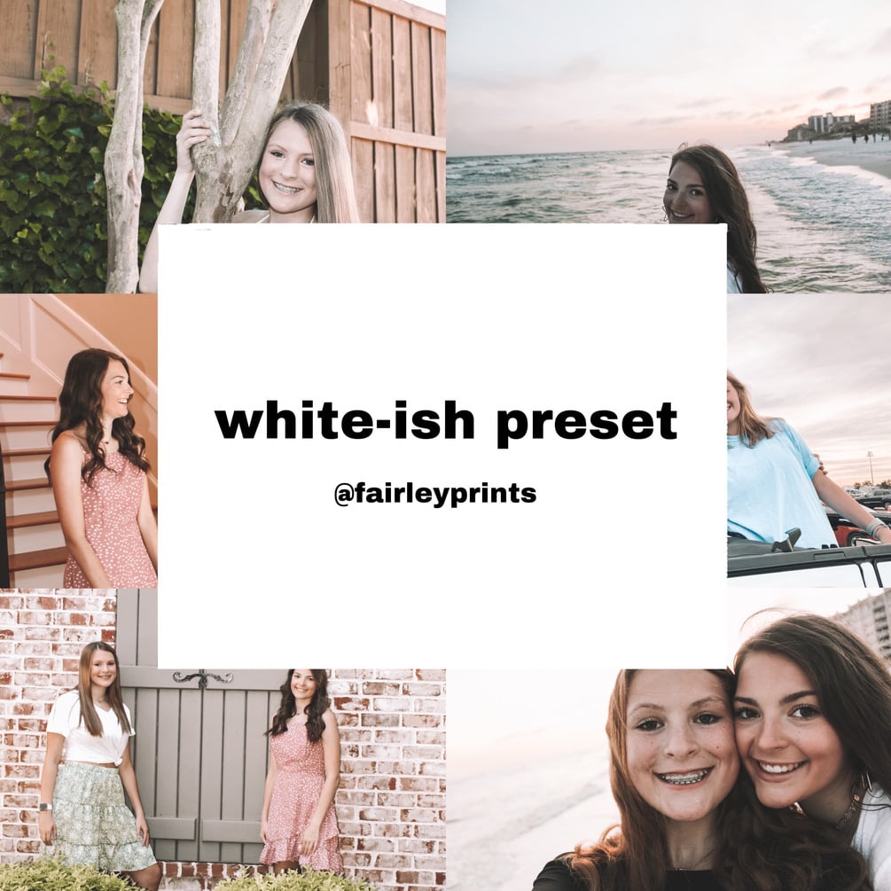 White-ish Preset