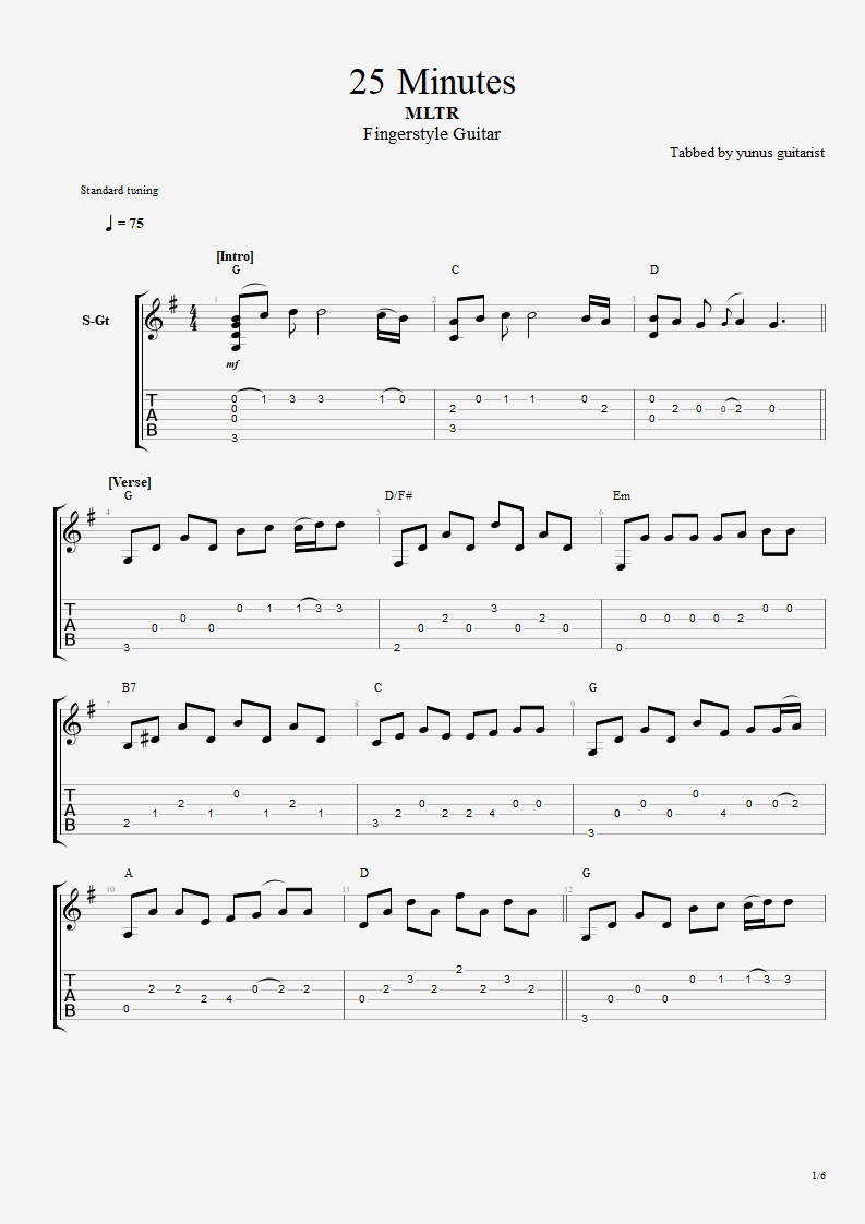 TAB. 25 Minutes - MLTR