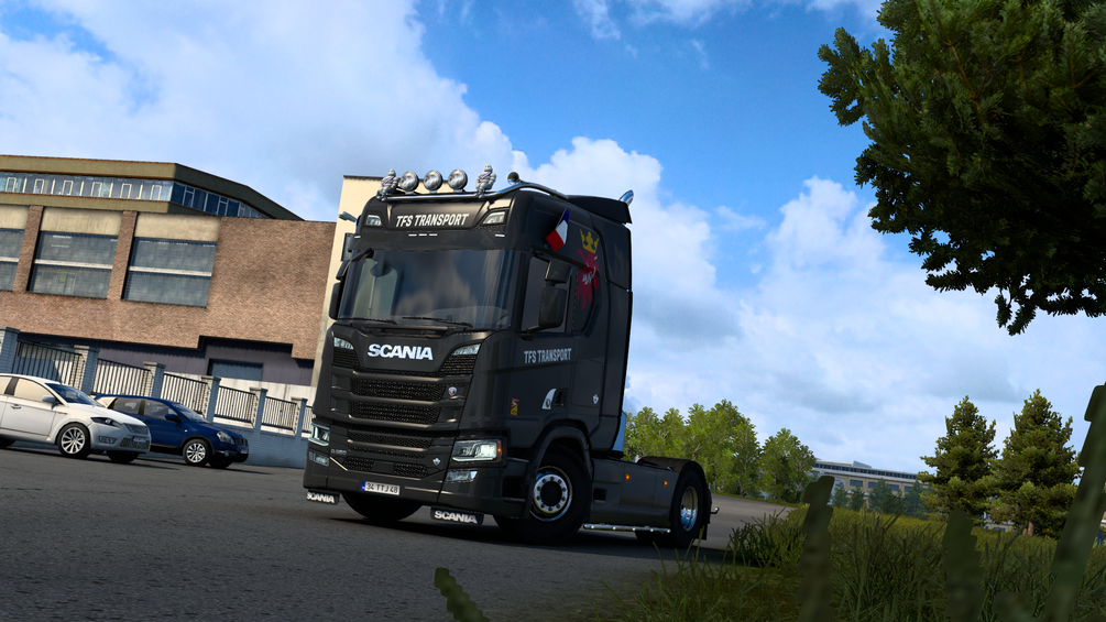 Skin tfs transport Scania R High
