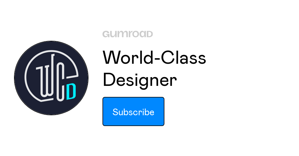 World-Class Designer