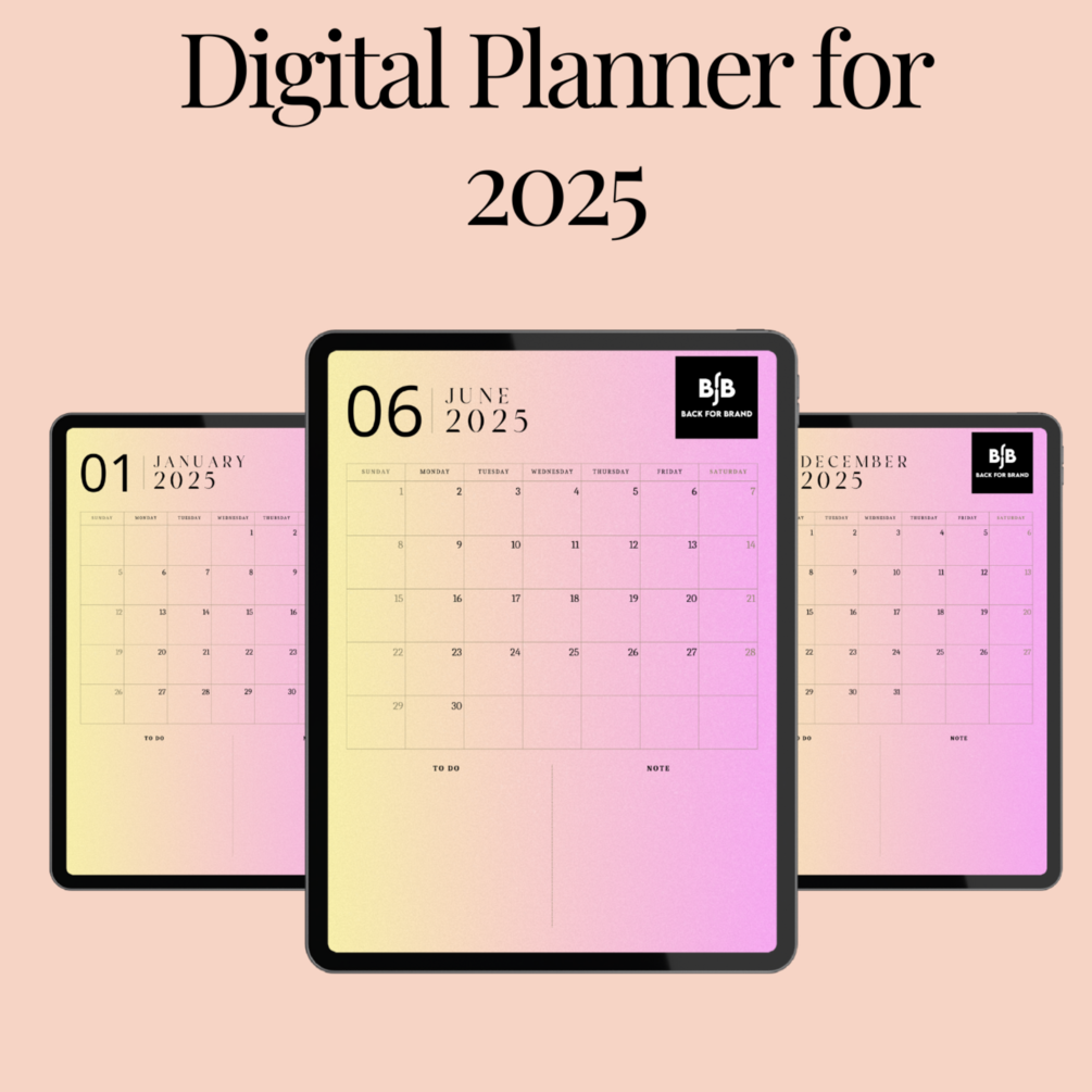 Digital Planner 2025