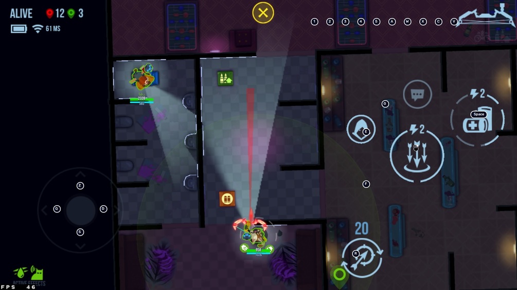 Bullet Echo Game Keyboard mapping for Bluestacks