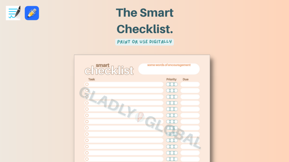 The Smart Checklist