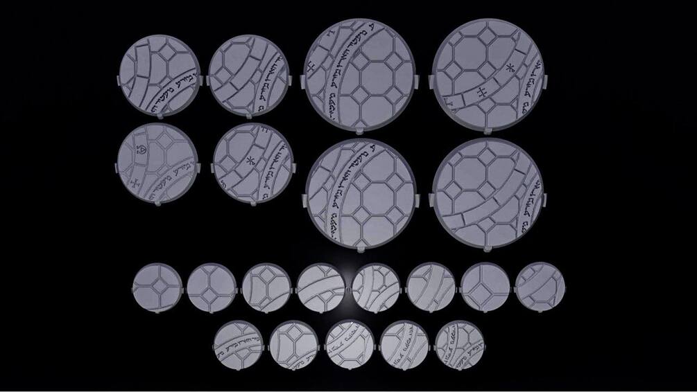 Infinity Sci-Fi Temple Bases