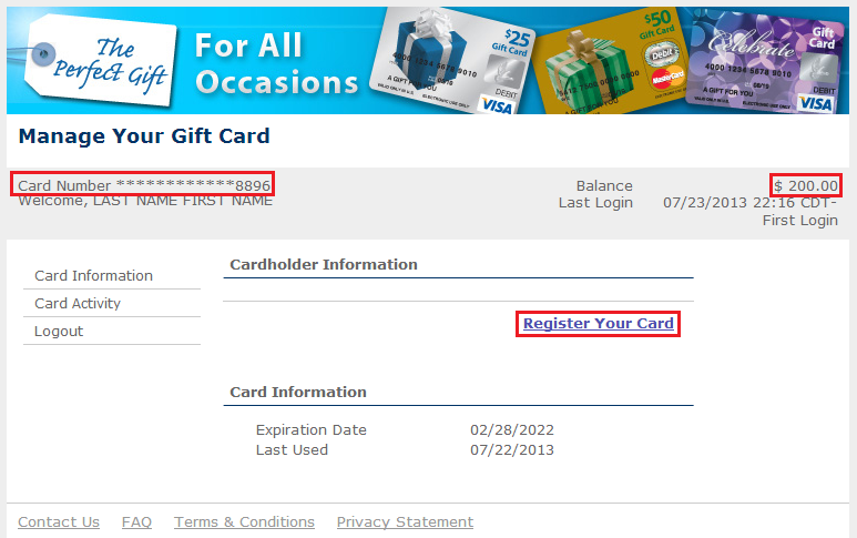 MyGiftCardSite