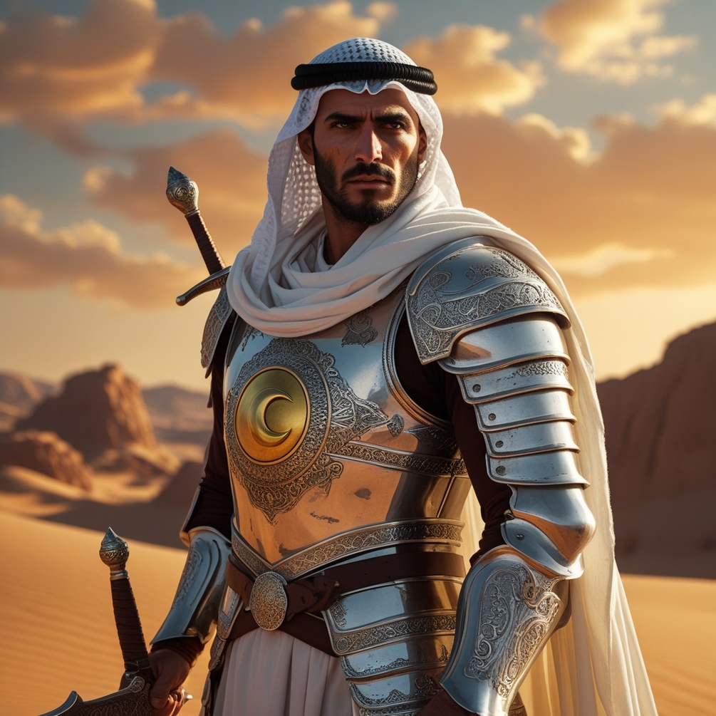 10 Epic Al-Generated Arab Wallpapers Warriors, Palaces & Desert