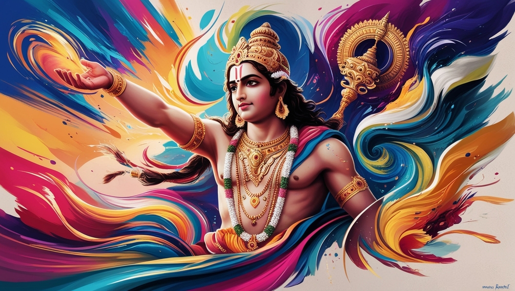 Dive into the world of Abstract Expressionism Image of Gods 🖼️ # ...