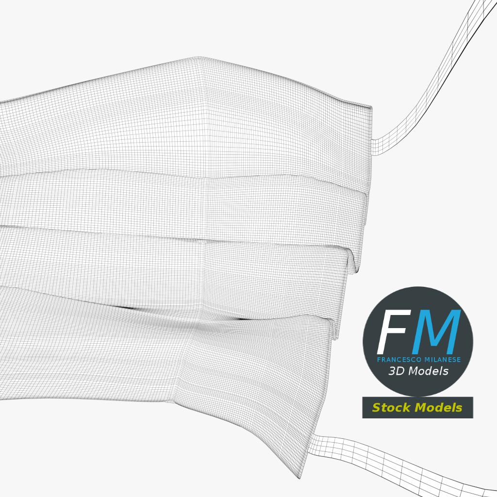 3D MODEL - Surgical mask