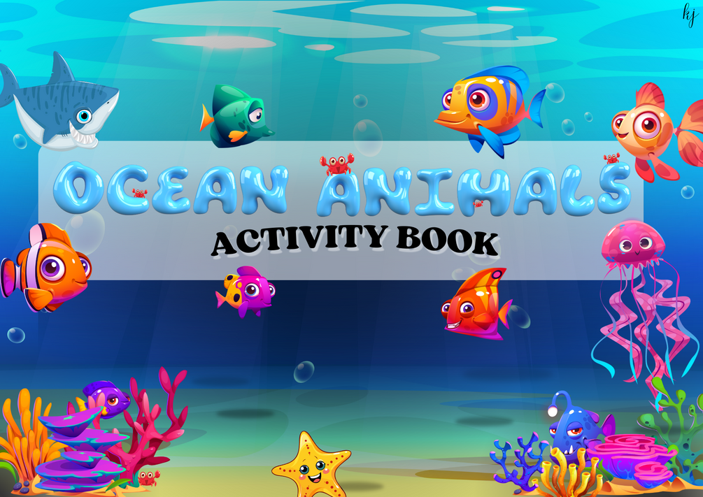 Ocean Animals: Activity Book
