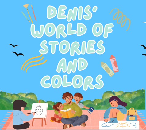 Denis World of Stories and Colors – A Fun English Reading & Coloring ...