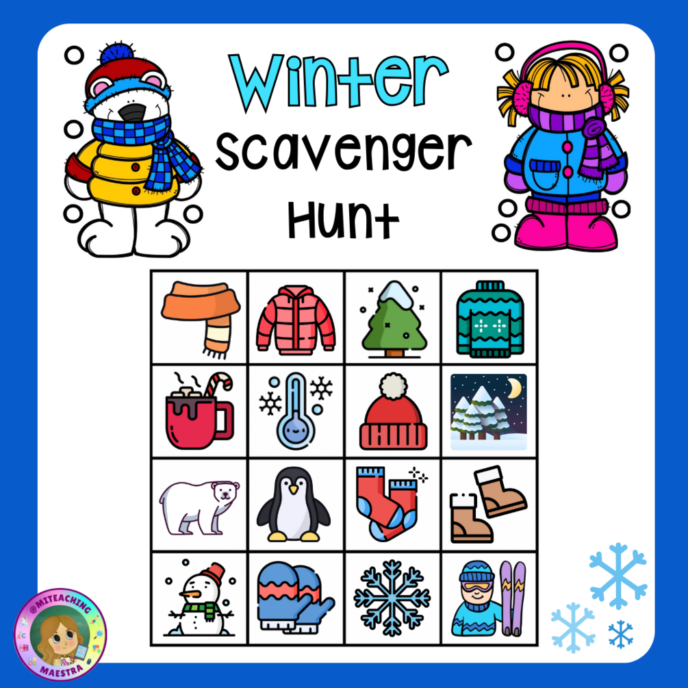 SCAVENGER HUNT: Winter Edition