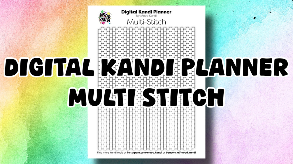 Multi-Stitch Digital Kandi Planner