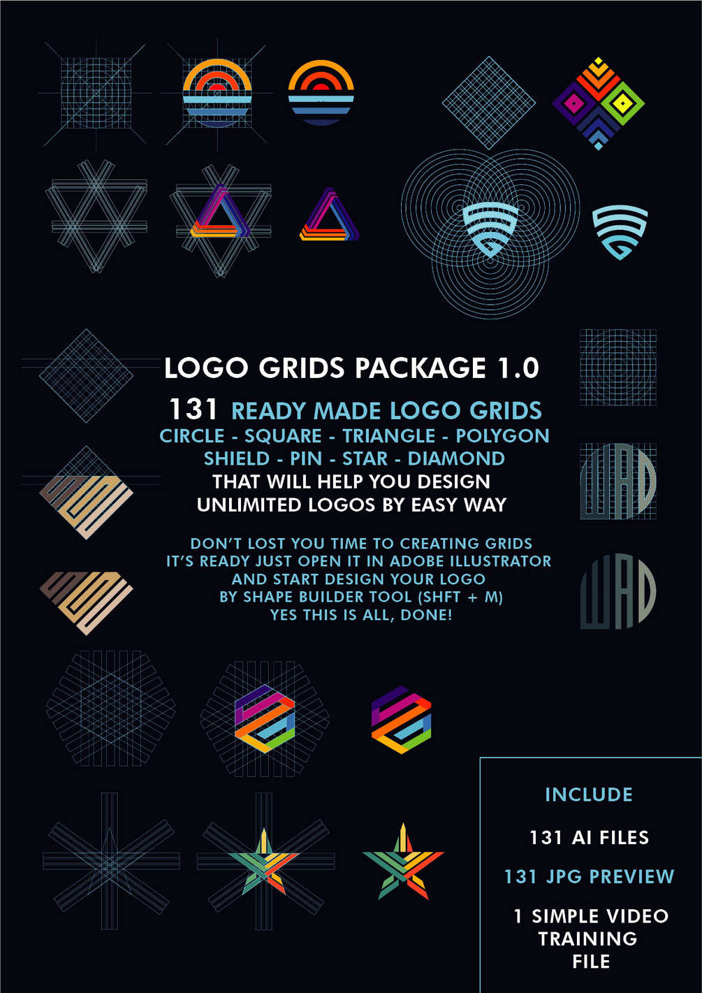 Logo grid package v 1.0