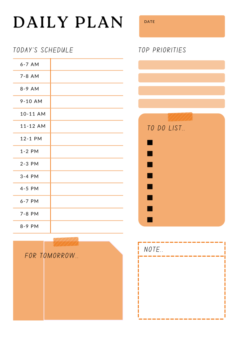 Digital Daily Planner & Schedule, 2023 Digital Planner, Goodnotes ...