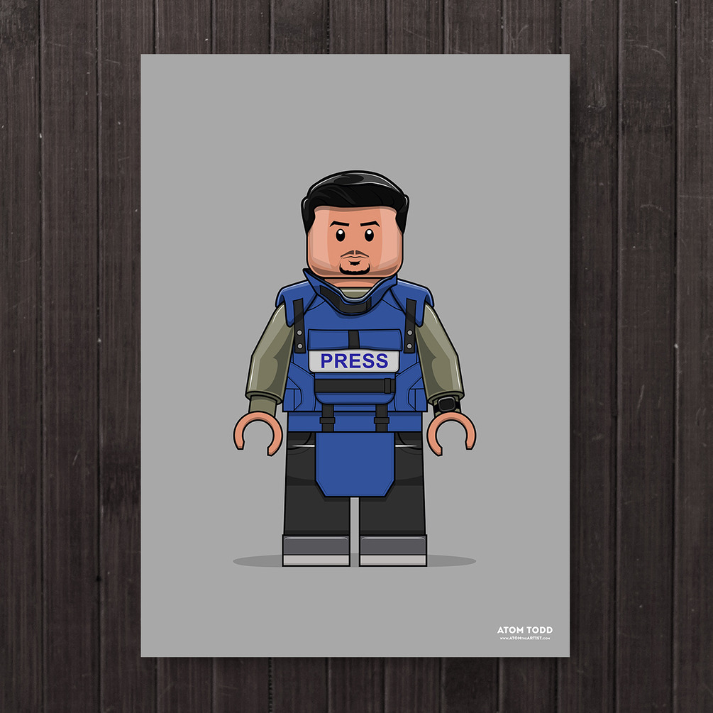 Heroes of Palestine: Ahmed Hijazi (A3 Poster)