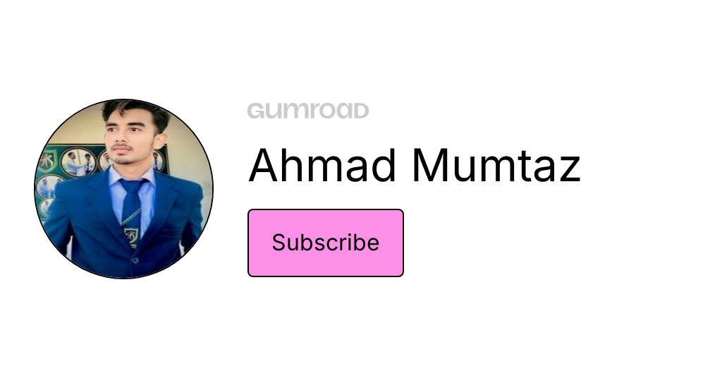Ahmad Mumtaz