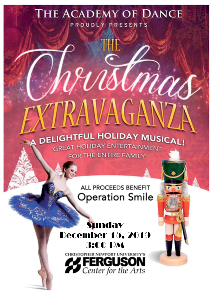 2019 Christmas Extravaganza - Sunday December 15, 3:00 PM