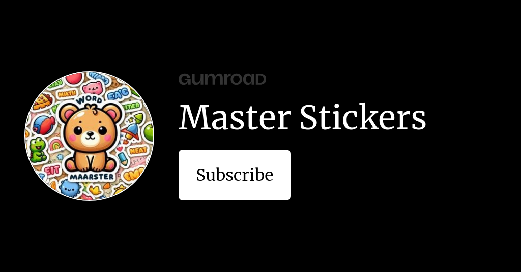 Master Stickers