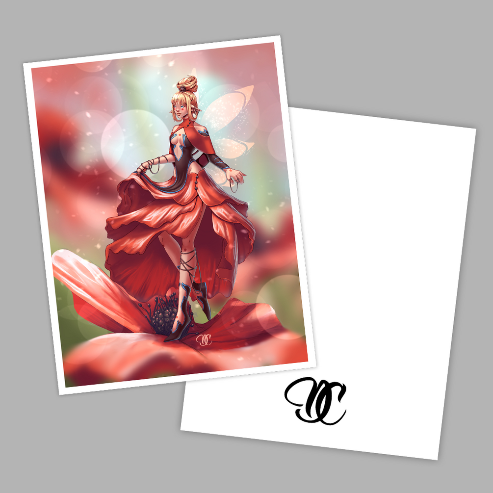 Lilly of the Poppy //Print + Video Process