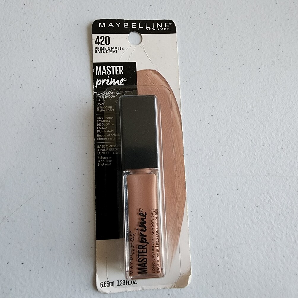 Maybelline Master Prime Long Last Eyeshadow Base 420 Prime & Matte